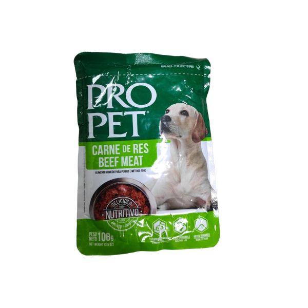 Alimento Pro Pet Pouche Carne de Res - Hola Compras